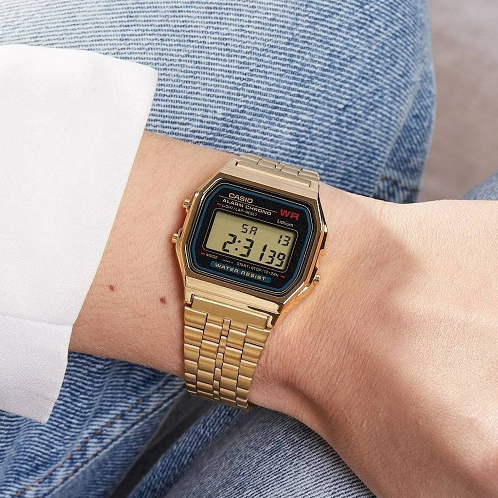 Casio Vintage Iconic Gold-Black – Paulo Miranda Joalheiro